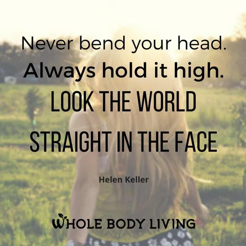 Hold Your Head High - Whole Body Living and Tara's Keto Kitchen