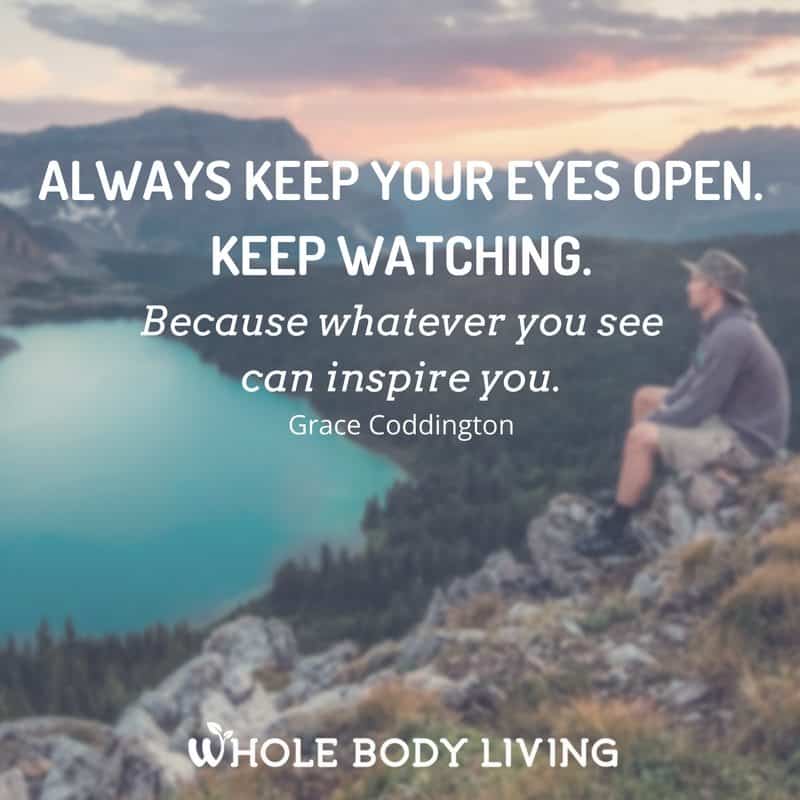 Always Keep Your Eyes Open - Whole Body Living and Tara's Keto Kitchen