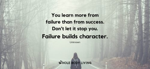 Failure Builds Character - Whole Body Living and Tara's Keto Kitchen