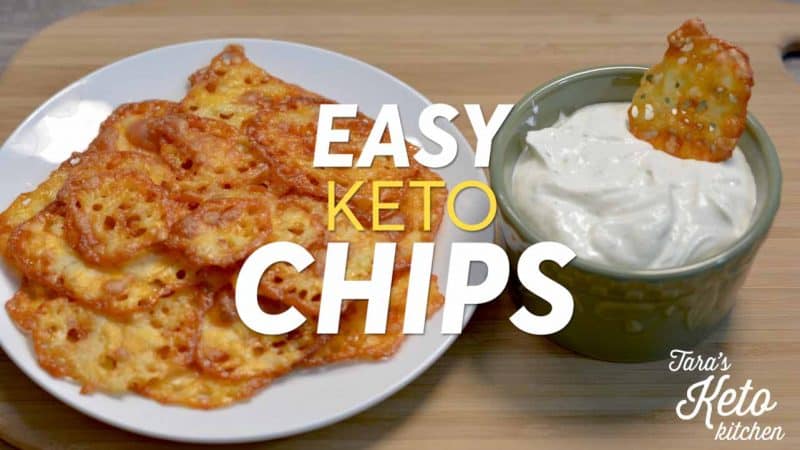 Easy Keto Chips (So Easy You'll Laugh!) from Tara's Keto Kitchen