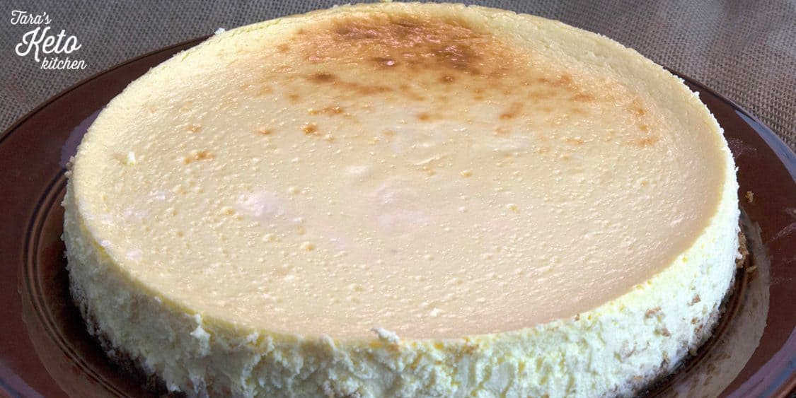 Keto Cheesecake (Gourmet):Low Carb Cheesecake by Tara's Keto Kitchen